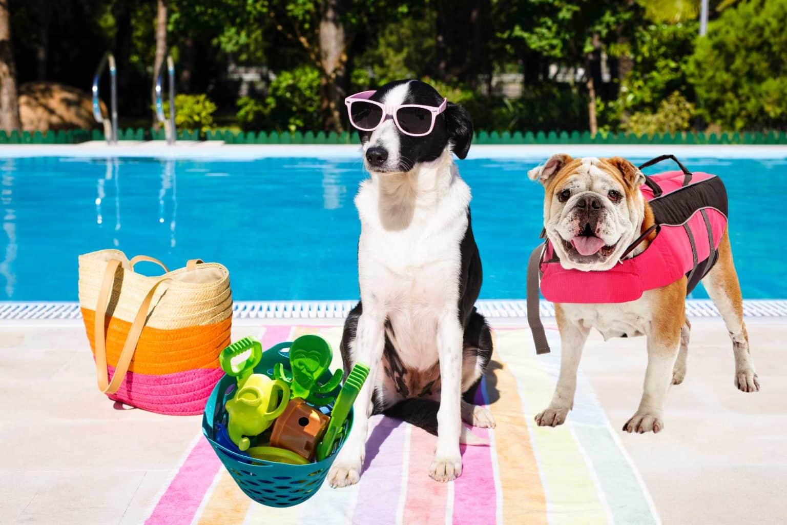 Dog Essentials for Summertime on a Patio