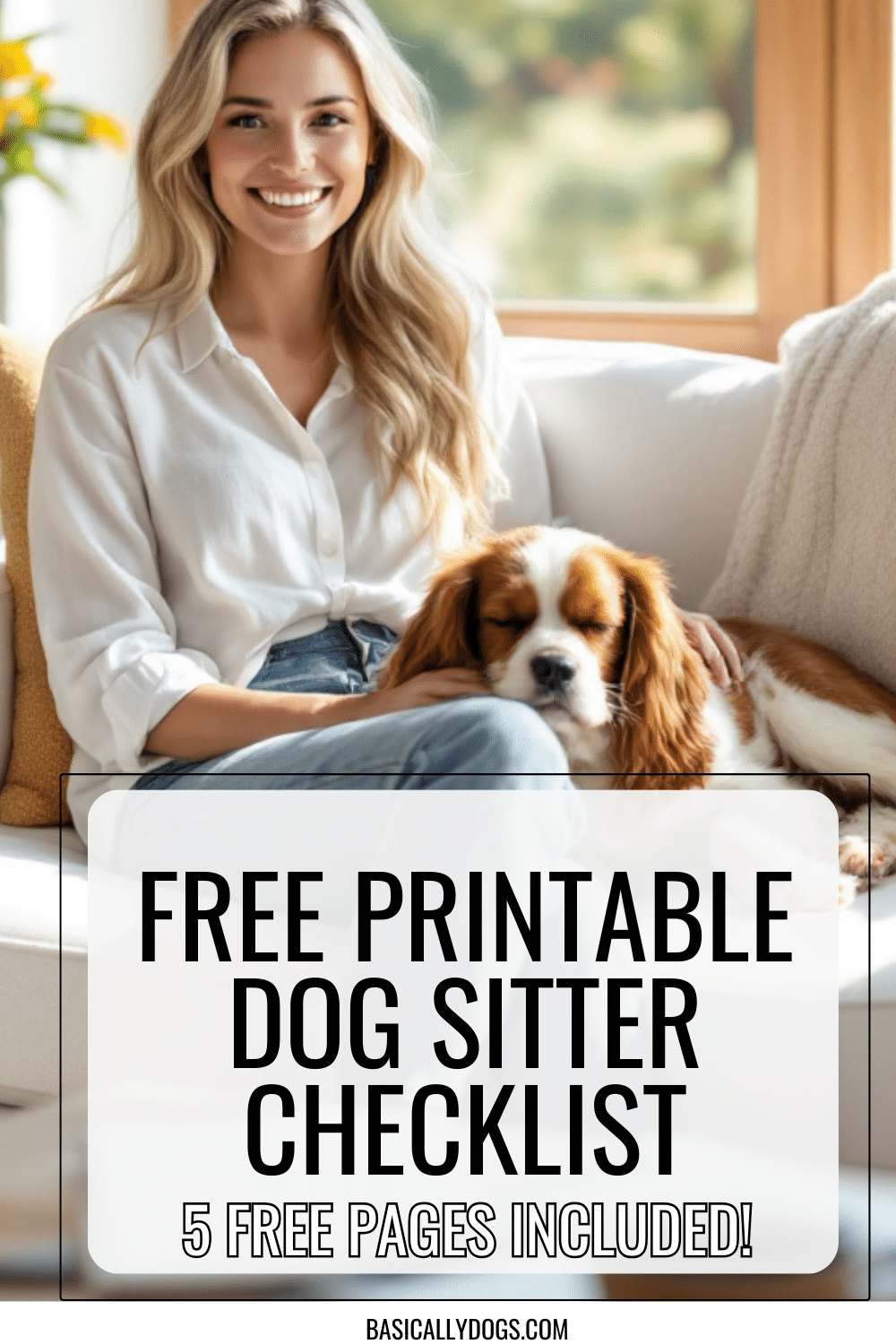 Free Printable Dog Sitter Checklist for Traveling Pet Parents ...