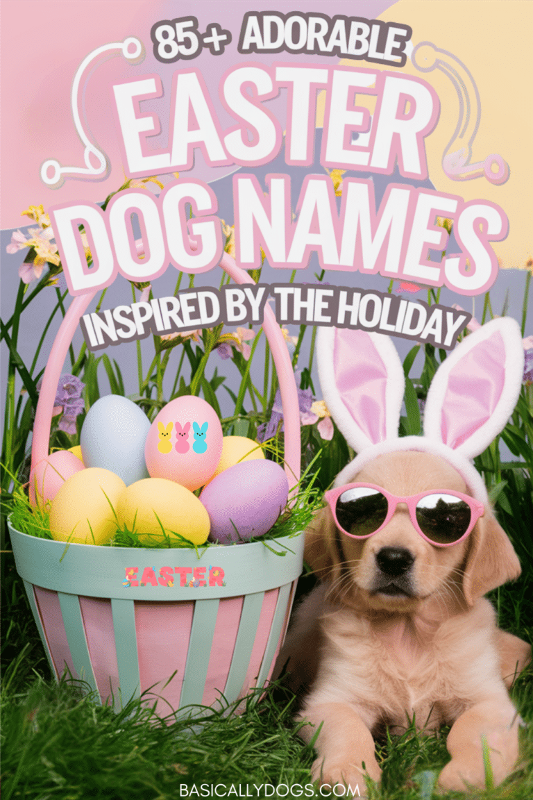 85+ Adorable Easter Dog Names Inspired by the Holiday - Basically Dogs