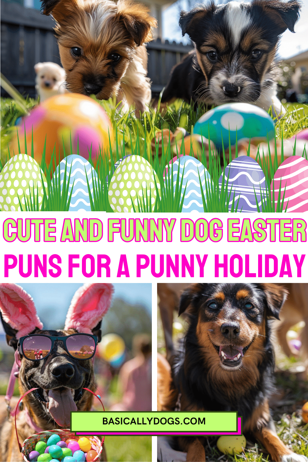 40 Egg-cellent Dog Easter Puns to Celebrate the Season - Basically Dogs
