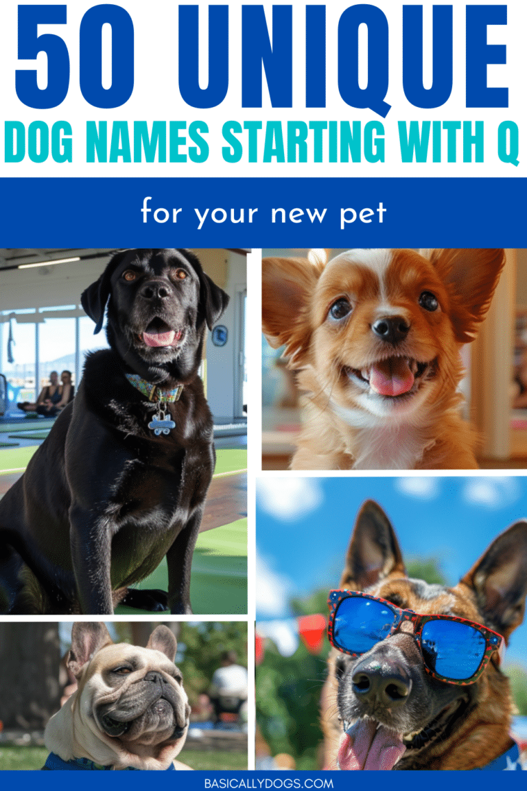 50 Unique Dog Names Starting with Q for Your New Pet - Basically Dogs