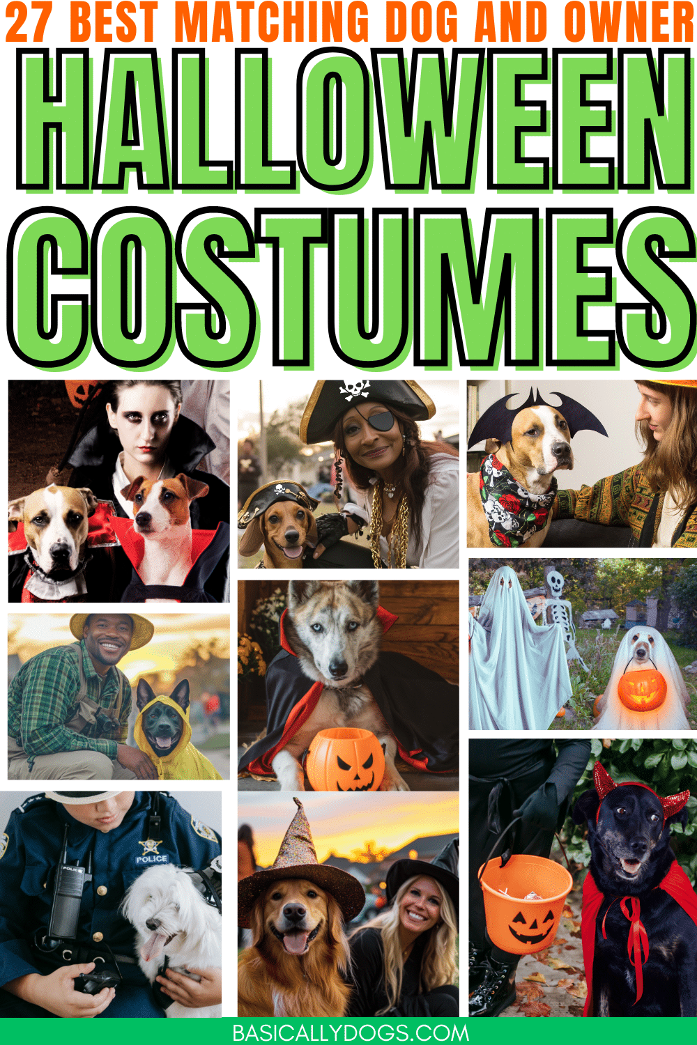 27 Best Matching Dog and Owner Halloween Costumes - Basically Dogs