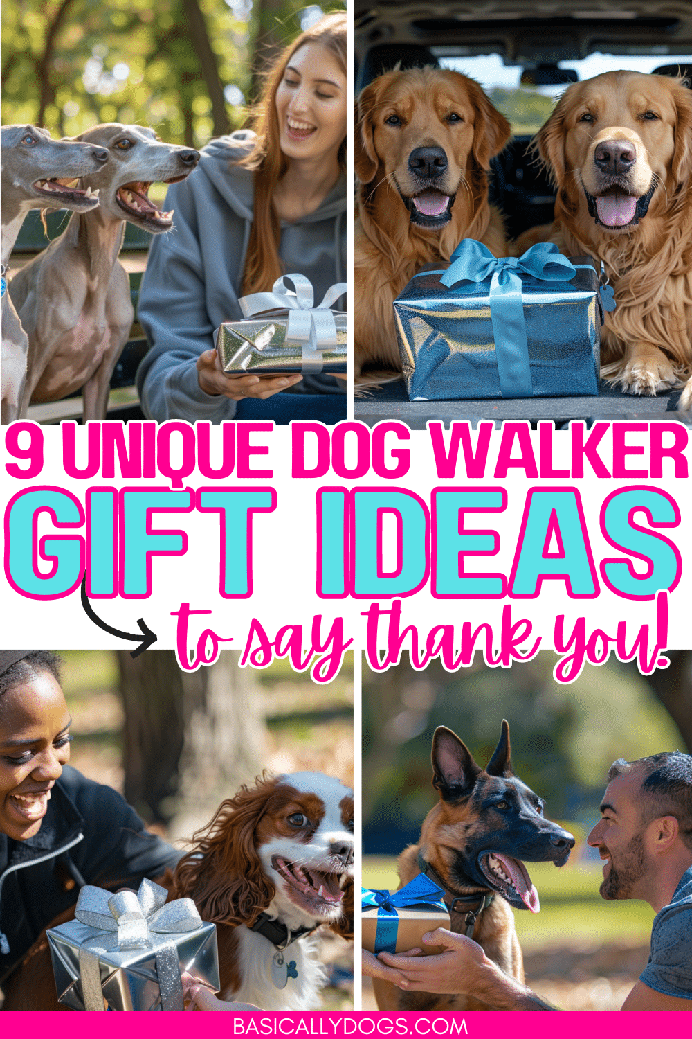 Unique Dog Walker Gift Ideas to Say Thank You - Basically Dogs