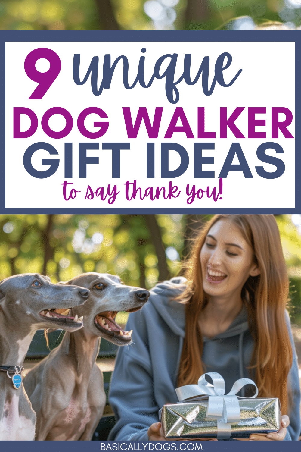 Unique Dog Walker Gift Ideas to Say Thank You - Basically Dogs