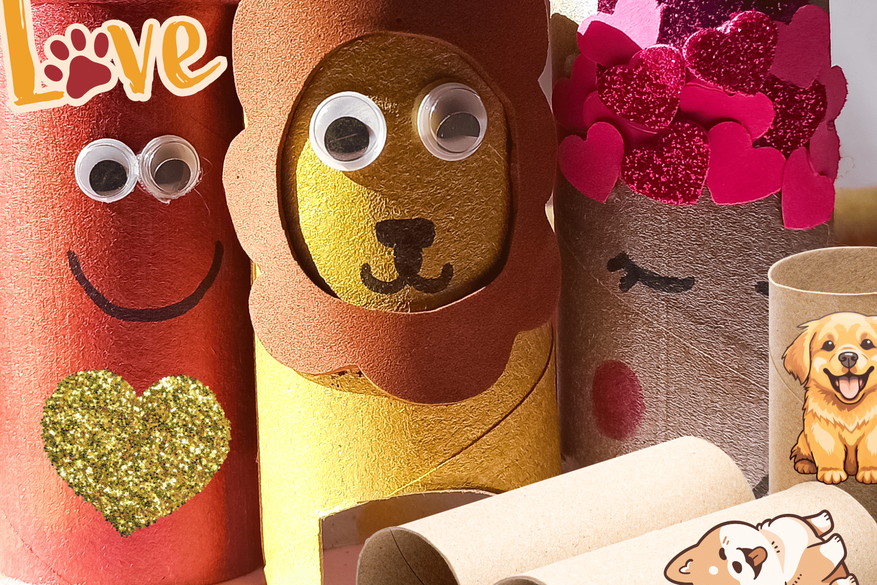 27 Fun Ideas for Easy Dog Crafts for Kids of All Ages