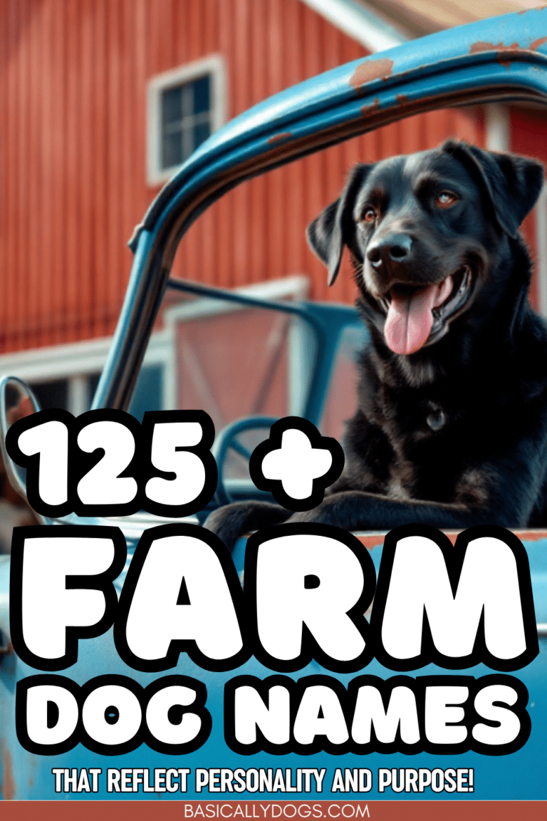 125+ Unique Farm Dog Names That Reflect Personality and Purpose ...