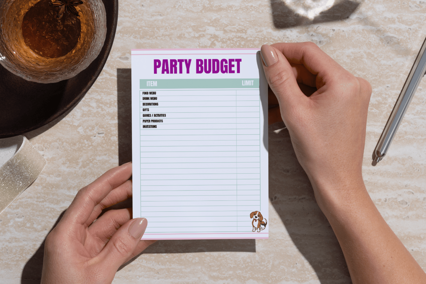 Ultimate Free Printable Party Planner for Dog Lovers - Basically Dogs