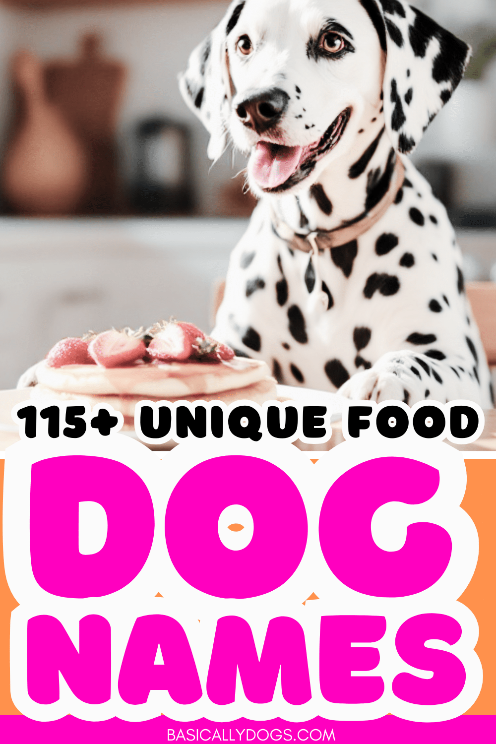115+ Unique Food Dog Names for Your New Pet - Basically Dogs