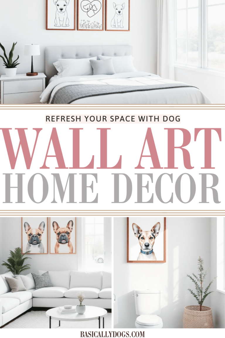 Dog Wall Art Ideas Every Pet Lover Needs for Home Decor - Basically Dogs