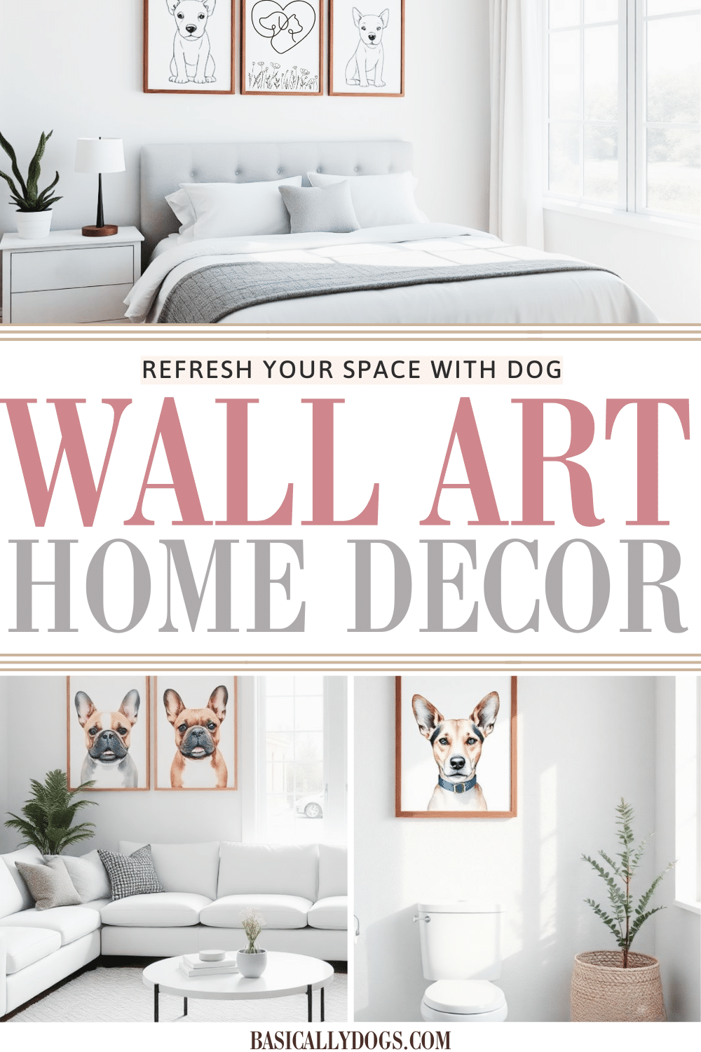 Dog Wall Art Ideas Every Pet Lover Needs for Home Decor - Basically Dogs