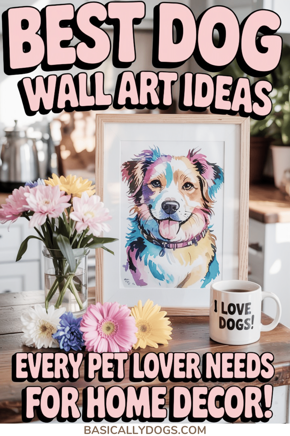Dog Wall Art Ideas Every Pet Lover Needs for Home Decor - Basically Dogs
