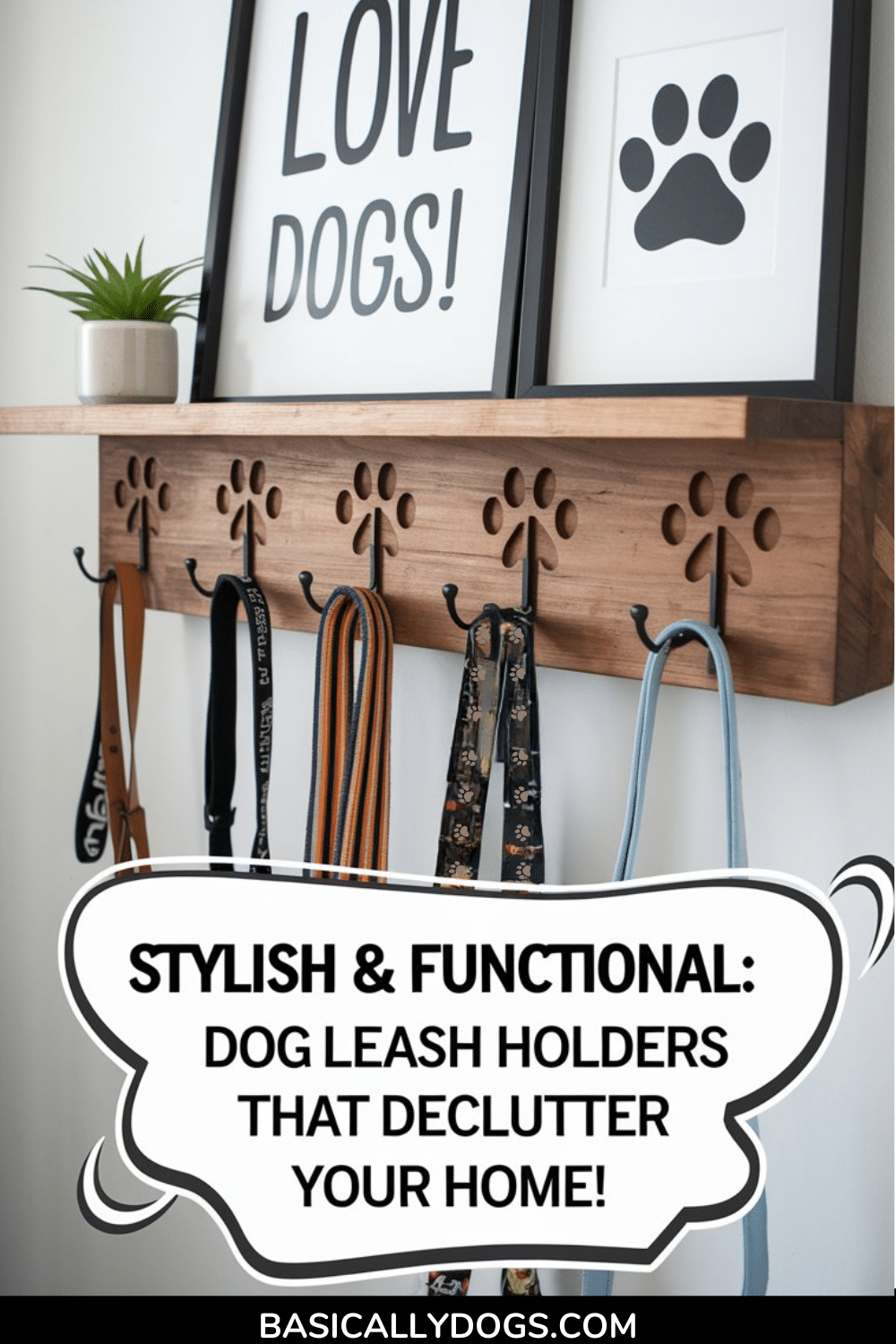 Stylish & Functional: Dog Leash Holder Ideas That Declutter Your Home ...