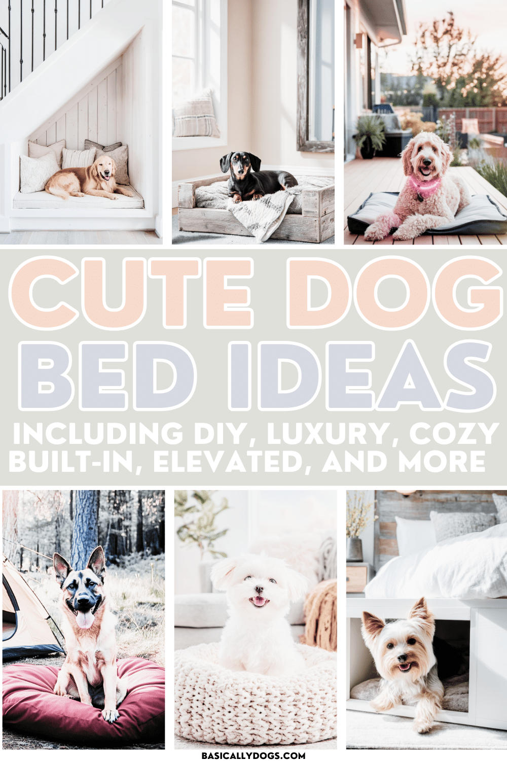 Creative Dog Bed Ideas: DIY Dog Bed, Built-In Dog Bed, and More ...